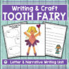 Dental Heath Craft And Narrative Writing Prompts With Tooth Fairy ...