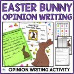 Easter Writing Prompts | Bunny Spring Opinion Writing For First Grade ...