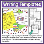 Easter Writing Prompt Jelly Bean Graphing | Spring Opinion Writing ...