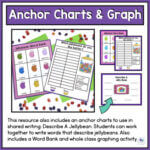 Easter Writing Prompt Jelly Bean Graphing | Spring Opinion Writing ...