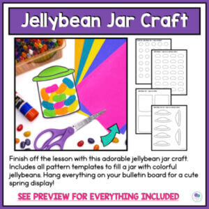 Easter Writing Prompt Jelly Bean Graphing | Spring Opinion Writing ...