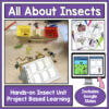 All About Insects And Bugs | Ladybugs Bees Butterflies | Thematic Unit ...