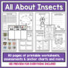 All About Insects And Bugs | Ladybugs Bees Butterflies | Thematic Unit ...