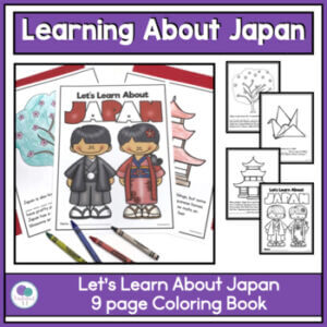 Japan Activities And Country Report Booklet Thematic Unit | Cherry ...