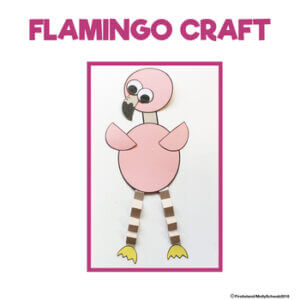 Flamingo Classroom Decor Craft And Bulletin Board Set - Firstieland ...