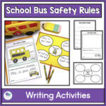 School Bus Safety Rules | Craft | First Week Of School Kindergarten 1st ...