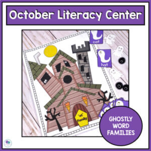 Halloween Phonics Game October CVC Activities Kindergarten 1st Grade ...