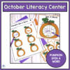 October Spelling Activities Halloween Spelling Game Editable ...