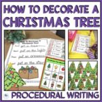 How To Decorate A Christmas Tree Procedural Writing Holiday Writing ...