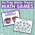 Winter Math Games And Activities For Centers No Prep - Firstieland ...