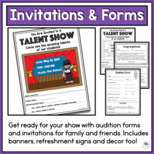 Talent Show With Certificate And Script | End Of The Year Awards ...