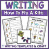 How To Fly A Kite Writing Craft | Spring How To Writing Kindergarten ...