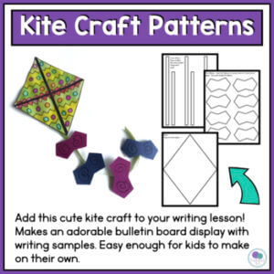How To Fly A Kite Writing Craft | Spring How To Writing Kindergarten ...