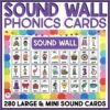 Science Of Reading Sound Wall Cards Phonics Sound Wall Kindergarten ...