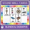 Science Of Reading Sound Wall Cards Phonics Sound Wall Kindergarten ...
