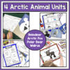 Arctic Animals Thematic Unit Kindergarten 1st Grade 2nd | Polar Animals ...