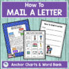 Friendly Letter Writing Template | Post Office | How To Writing First ...