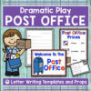 Post Office Dramatic Play Letter Writing Center For Kindergarten And ...
