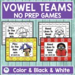 VOWEL TEAMS GAME - Firstieland - First Grade Teacher Blog
