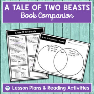 Distance Learning Packets First Grade - A Tale Of Two Beasts ...