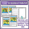 Animals Habitats Grassland Google Slides Digital Distance Learning ...