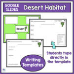 Animals Habitats Desert Google Slides Digital Distance Learning ...