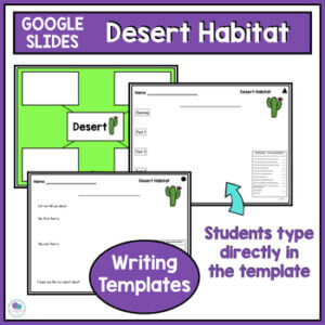 Animals Habitats Desert Google Slides Digital Distance Learning ...