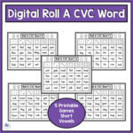 Google Slides Kindergarten CVC Words Digital Distance Learning ...