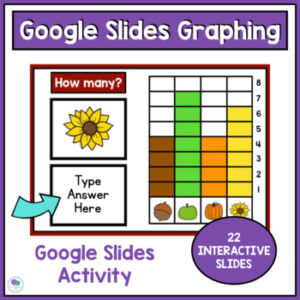 Bar Graphs Google Slides Fall Digital Distance Learning - Firstieland ...