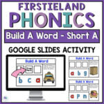 Short A CVC Words Google Slides - Firstieland - First Grade Teacher Blog