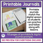 March 1st Grade Journal Writing | Digital Spring Writing Prompts ...