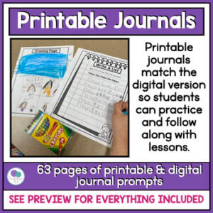 April 1st Grade Journal Writing | Easter Spring Writing Prompts ...