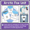 Arctic Fox Lesson Plans For Arctic Animals First Grade 2nd Grade ...