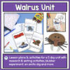 Walrus Life Cycle Lesson Plans For Arctic Animals First Grade 2nd Grade ...