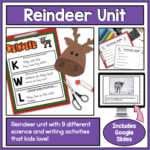 Reindeer Unit Lesson Plans For Arctic Animals First Grade 2nd Grade ...