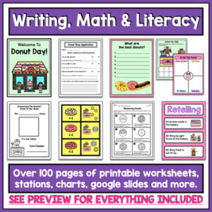 Donut Theme Day Last Week Of School Activities For 1st Grade | Arnie ...
