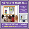 Social Emotional Learning Curriculum First Grade SEL Activities ...