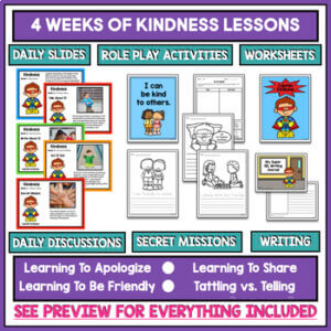 Social Emotional Learning Curriculum First Grade SEL Activities ...