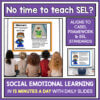 First Grade SEL Activities Social Emotional Learning Curriculum Good ...