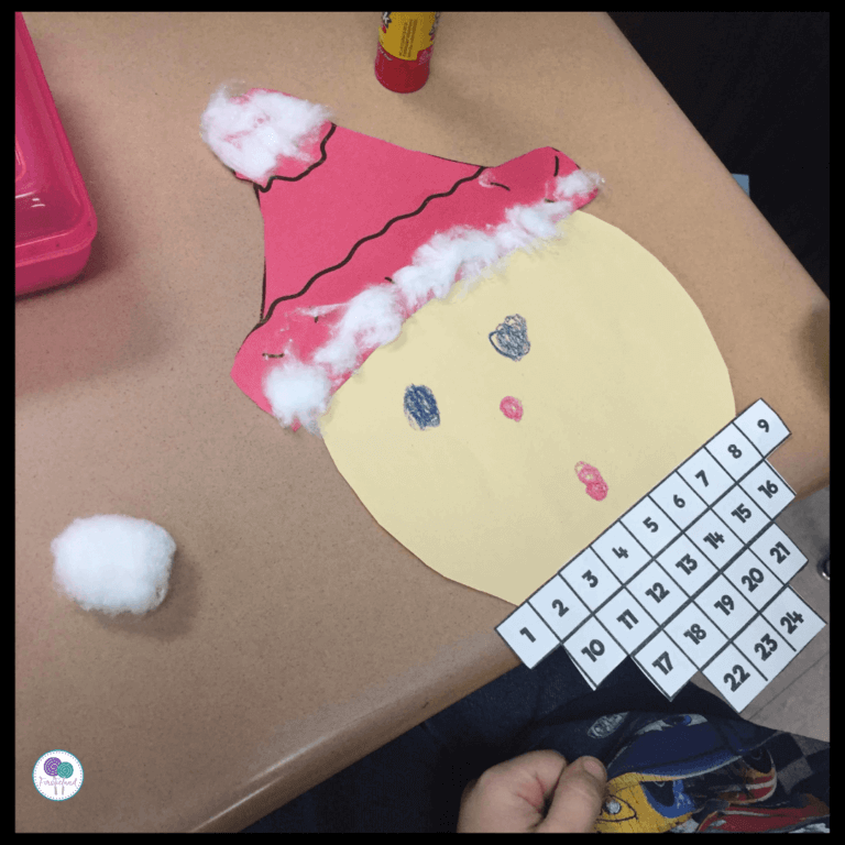 Easy Printable Christmas Countdown Santa Calendar For Kids ...