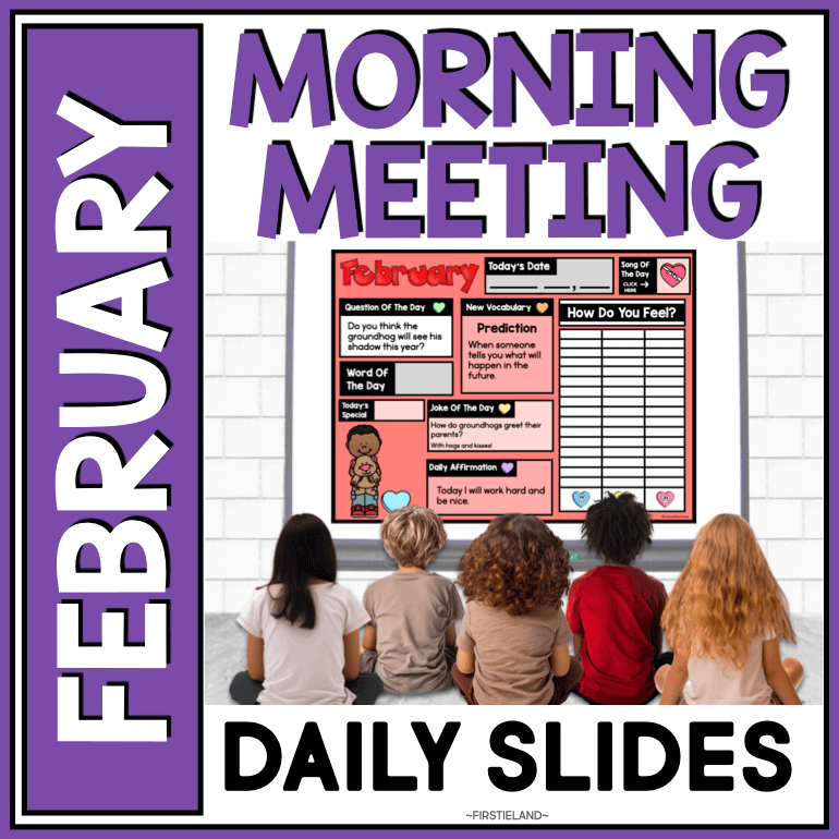 25 Ideas & Games For Valentine's Day Morning Meeting - Firstieland ...