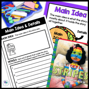 A Bad Case Of Stripes Book Activities For 1st Grade - Firstieland ...