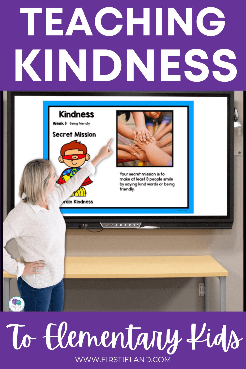 30 Fun & Easy Kindness Activities For Elementary - Firstieland - First ...
