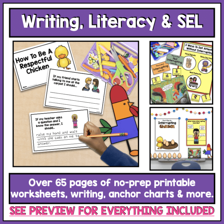 Interrupting Chicken Activities With Classroom Management Ideas ...