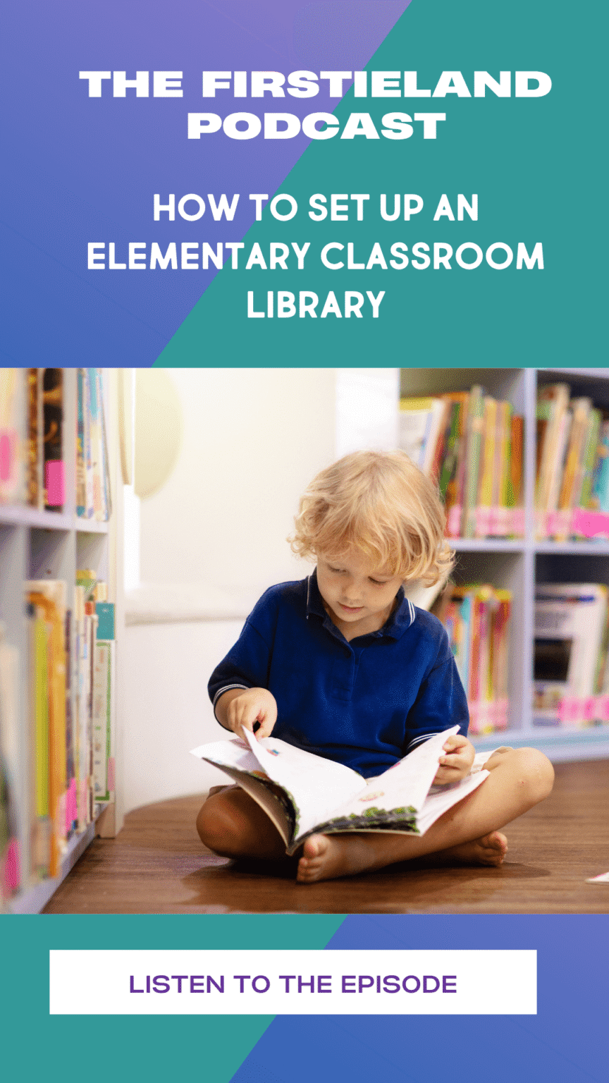 Setting Up An Elementary Classroom Library - Firstieland - First Grade ...