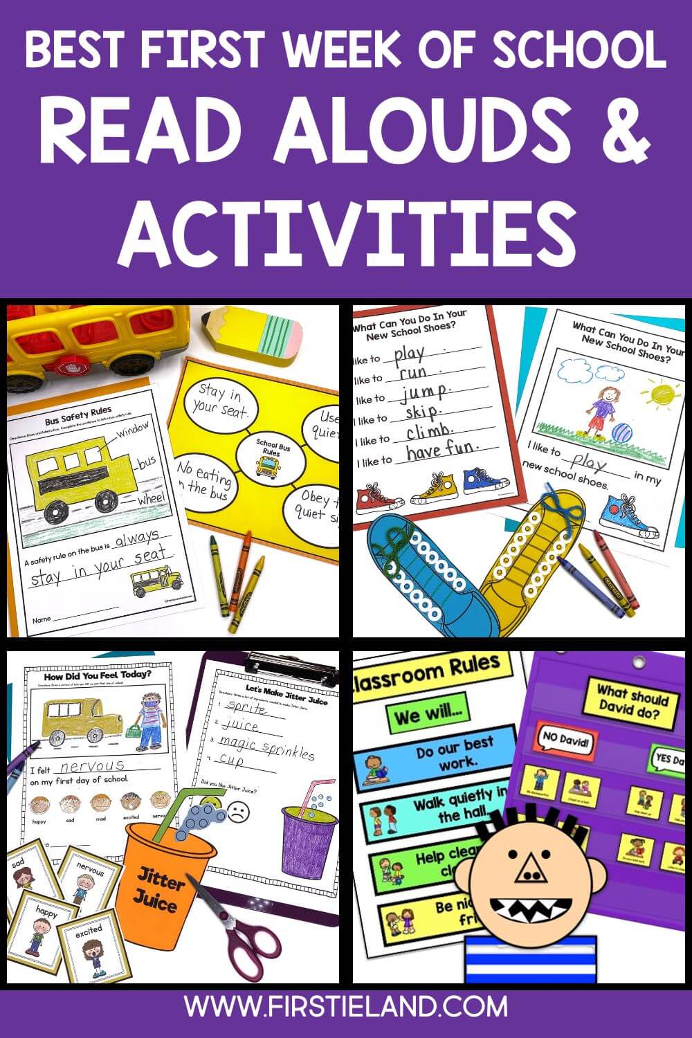 Easy First Week of School Activities for Elementary - Firstieland ...