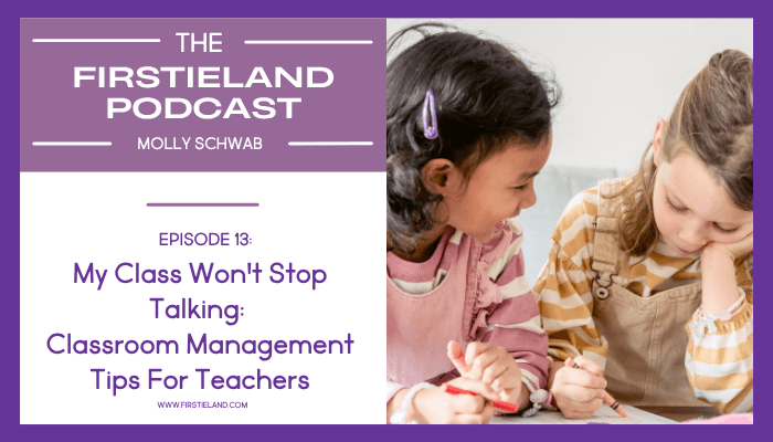 How To Stop Talking in Class – First Grade Tips - Firstieland - First ...
