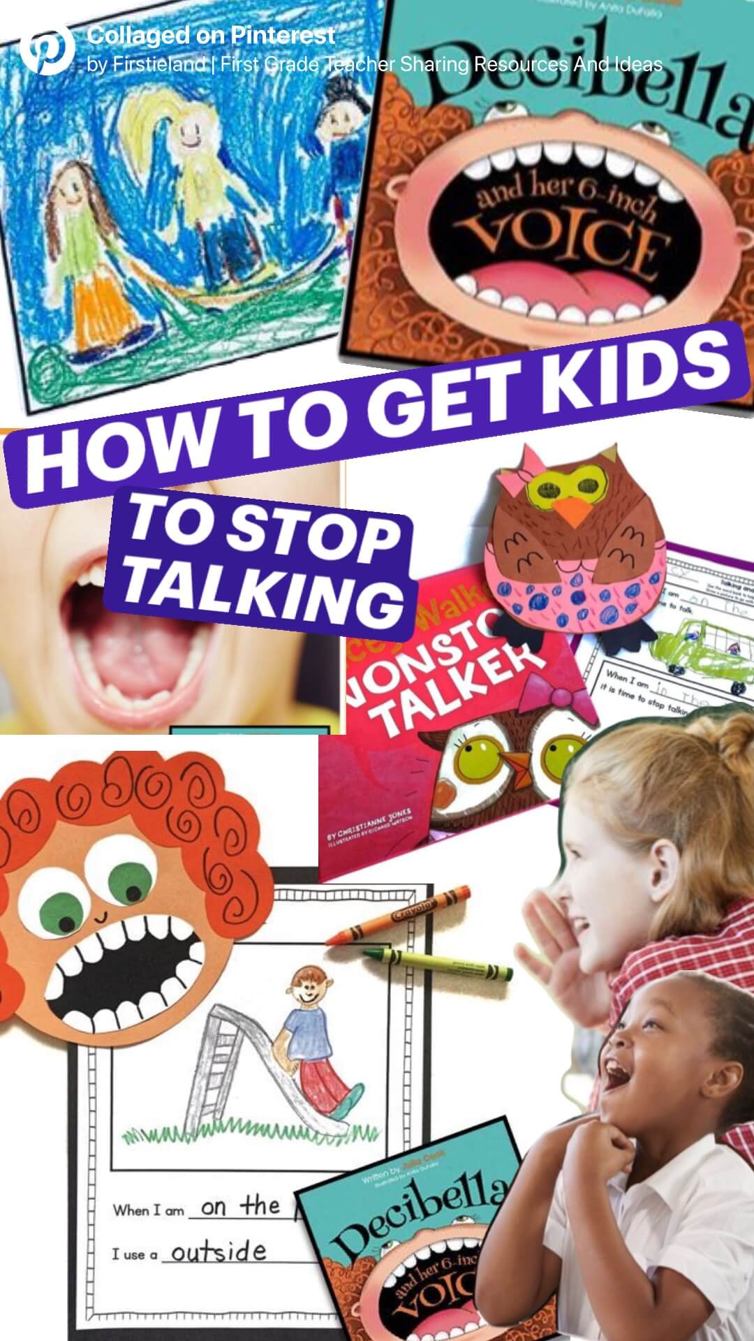 How To Stop Talking in Class – First Grade Tips - Firstieland - First ...