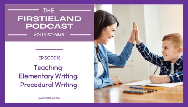 Teaching Procedural Writing In First Grade And Kindergarten ...