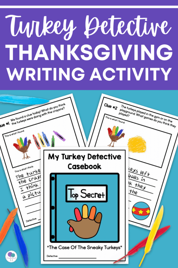 The Turkey Hands: Thanksgiving Writing Activity And Read Aloud ...